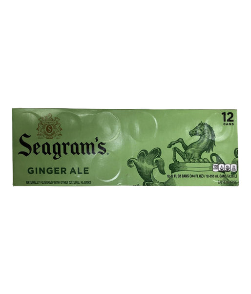 Seagrams Ginger Ale 12 Cans - 12 FL oz