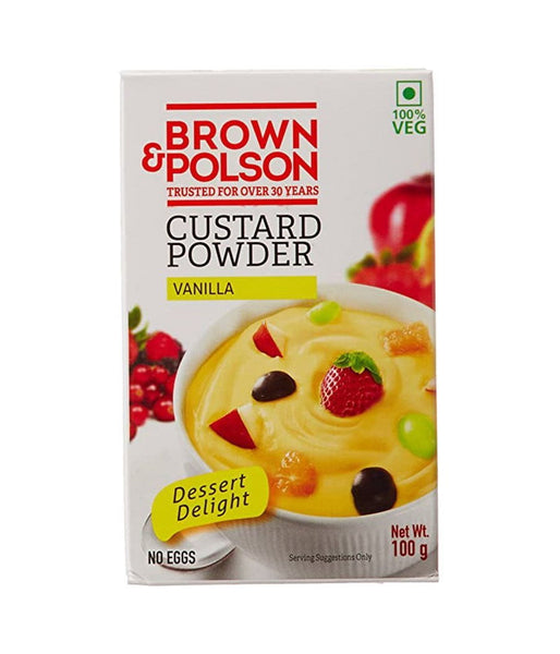 Brown & Polson Custard Powder – Vanilla 100 gm