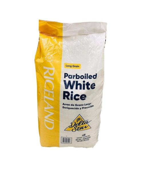 DELTA STAR - Parbolied White Rice - 100Lbs