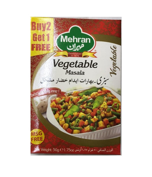 Mehran Vegetable Masala - 50gm