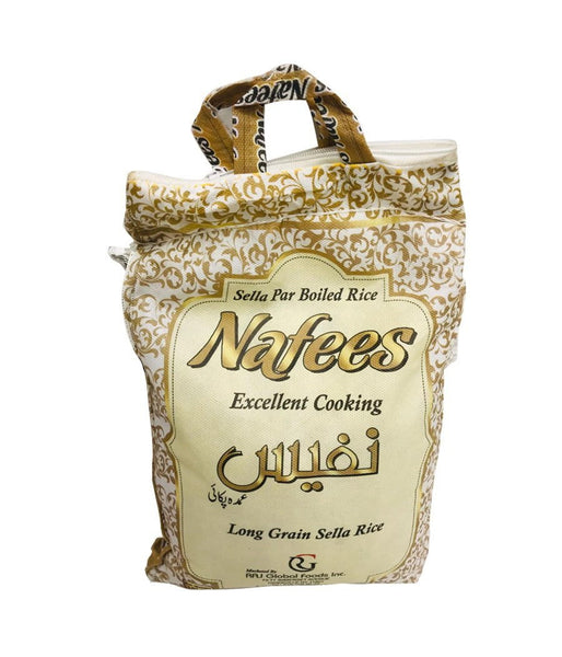 NAFEES- Long Grain Sella Rice - 10Lbs