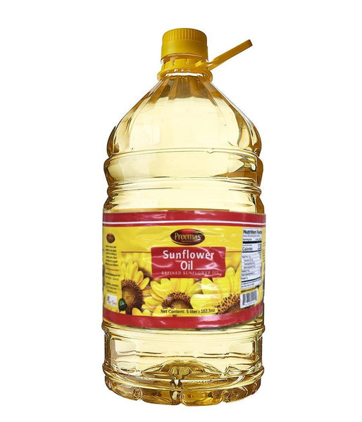 Preemas Sunflower Oil - 5 Ltr