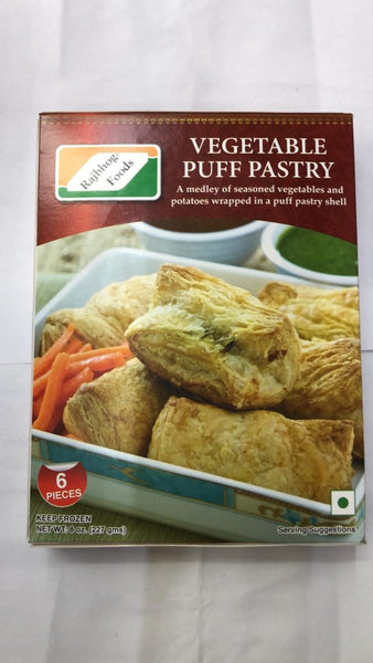 Rajbhog Foods Vegetable Fuff Pastry - 8 oz
