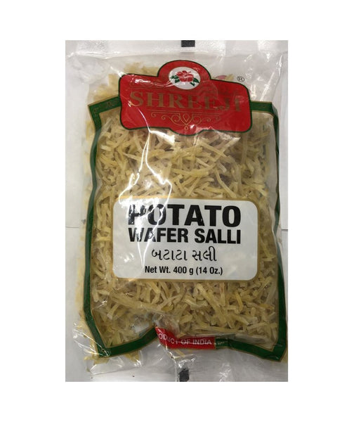 Shreeji Potato Wafer Salli - 400 Gm