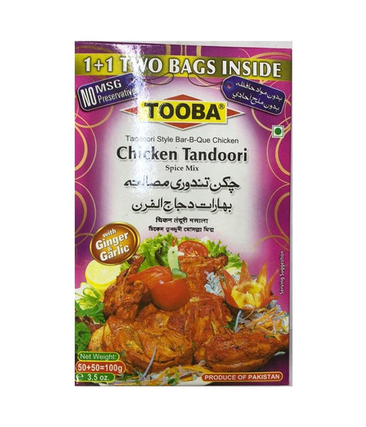 Tooba Chicken Tandoori Spice Mix - 100gm